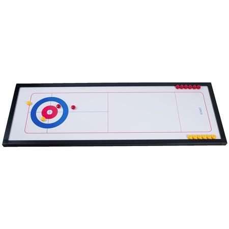 Joc Curling de masa 122 x 43 cm - eMAG.ro