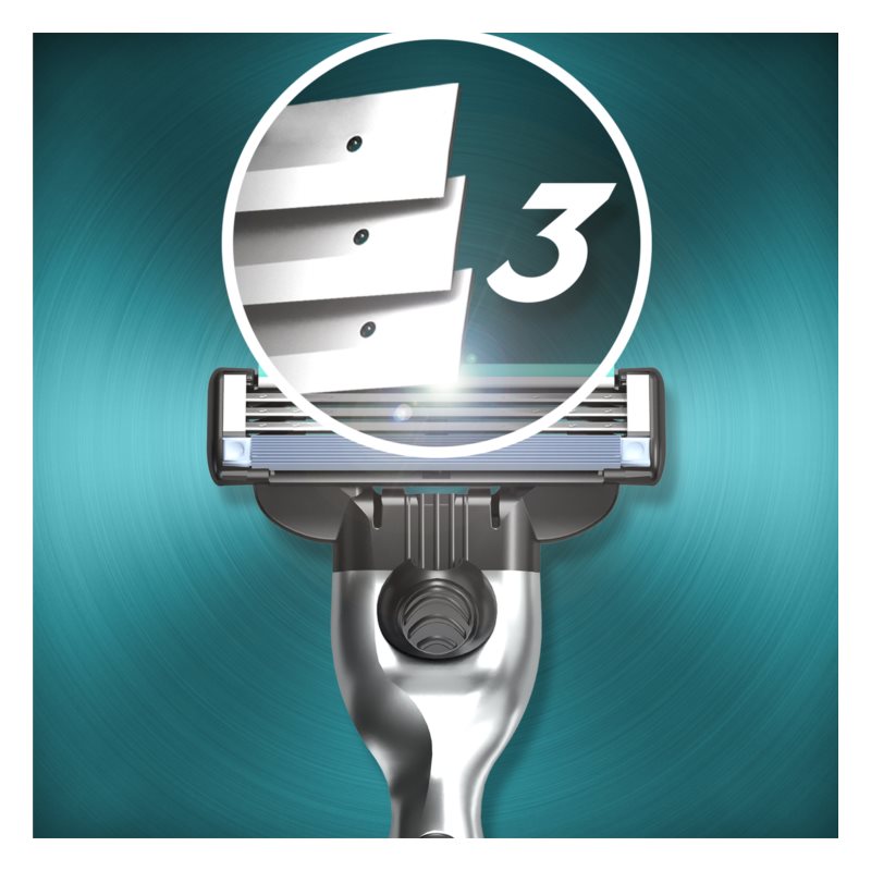 Gillette Mach3 резервни части за самобръсначка 5 бр - eMAG.bg