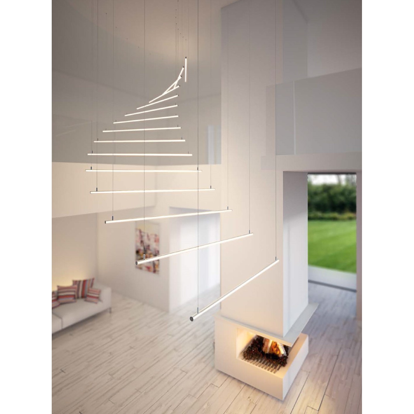 Profil pentru benzi LED, Cilindru suspendat/aplicat, LMX-30, LED Market ...
