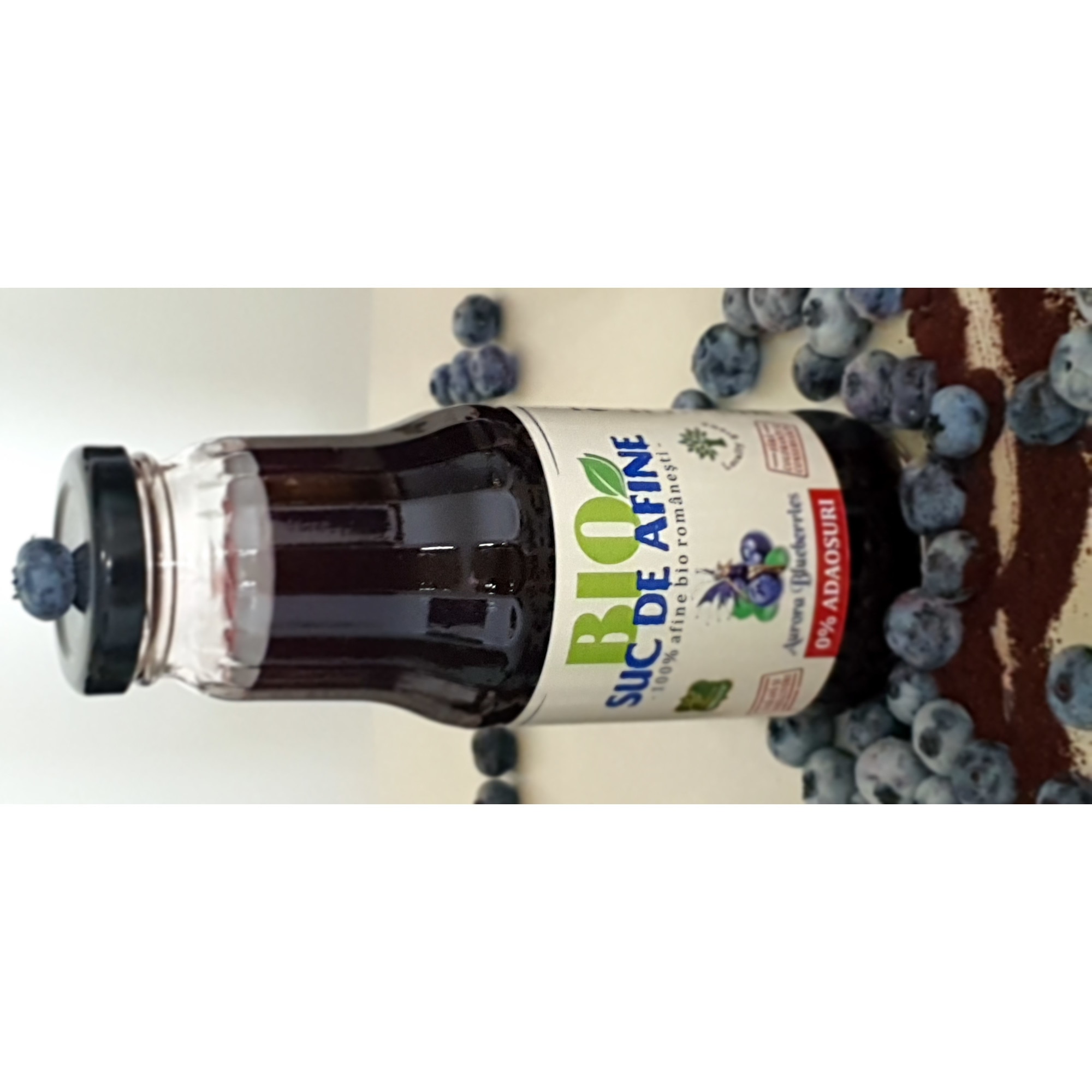 Suc Bio de Afine 300ml, fara zahar, 100%fruct - eMAG.ro