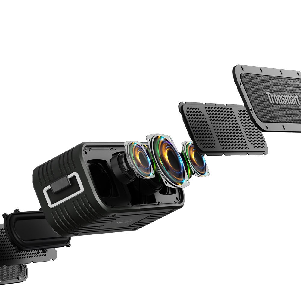 Преносима колонка, Tronsmart, Bluetooth 5.0, 60W, черна - eMAG.bg