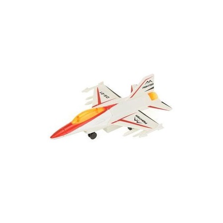 Метален боен самолет играчка Metal World, 15 см, сив - eMAG.bg