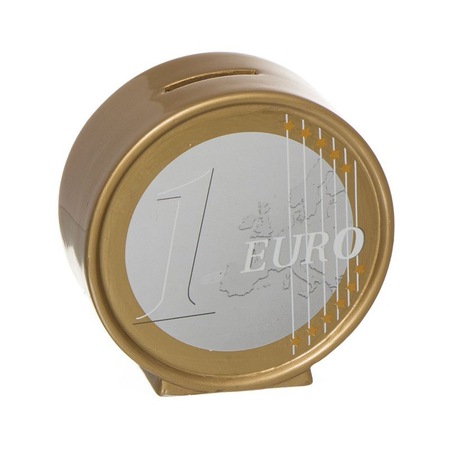 Pusculita monezi, aspect moneda euro, 13.5 x 6 x 14cm - eMAG.ro