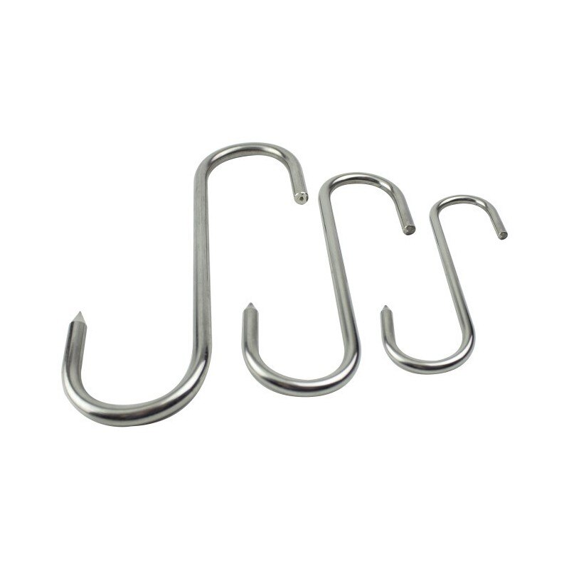 Carlig pentru carne, Inox, 16 cm - eMAG.ro