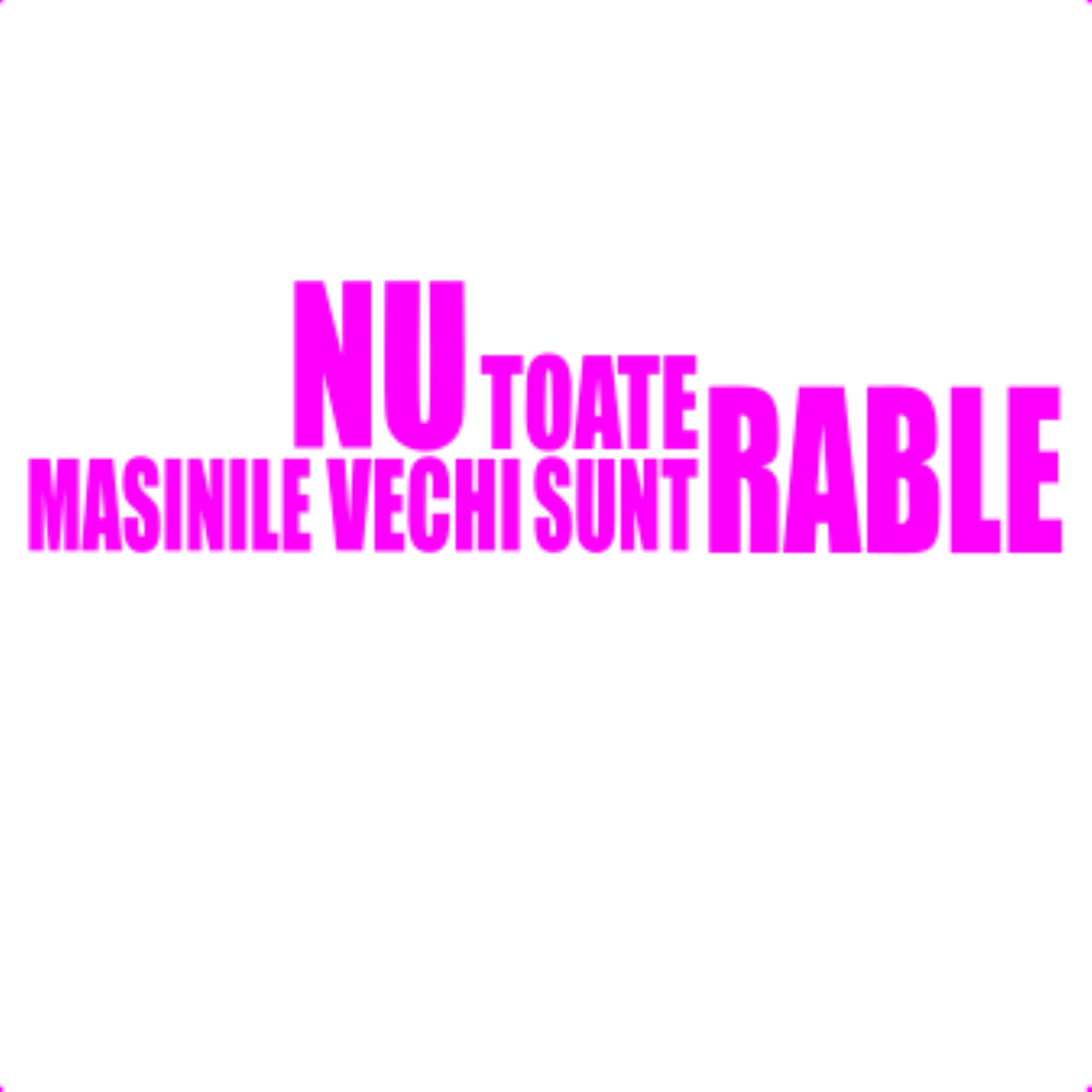 Sticker decorativ perete, auto si geam, Nu toate masinile vechi sunt ...