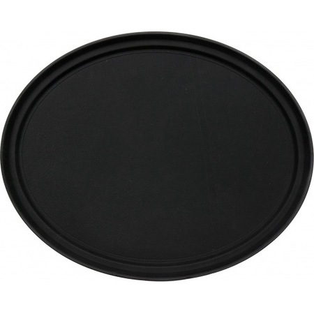 Tava pentru chelner, Yato, Rotunda, Antiderapanta, 59x49cm, Negru - eMAG.ro