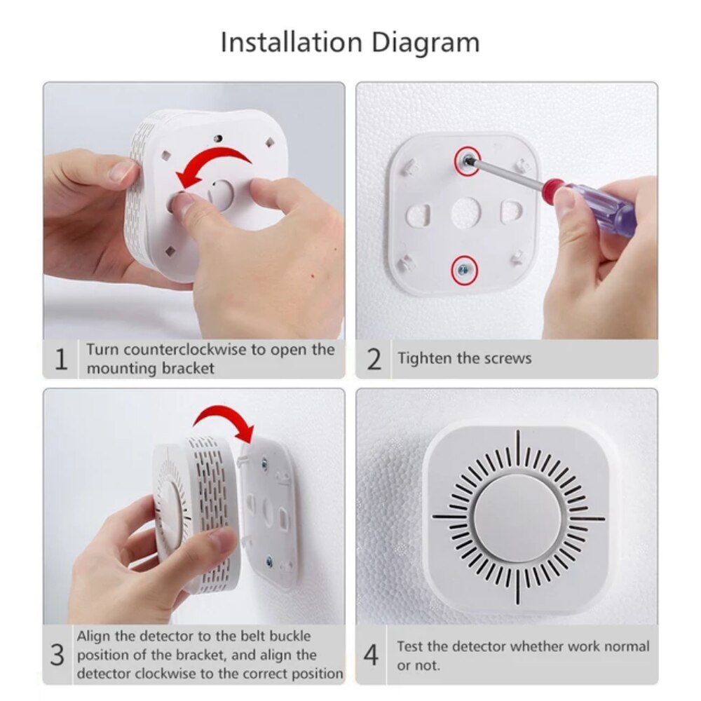 Сензор за дим Smart Wi Fi Smoke Pro Emag Bg