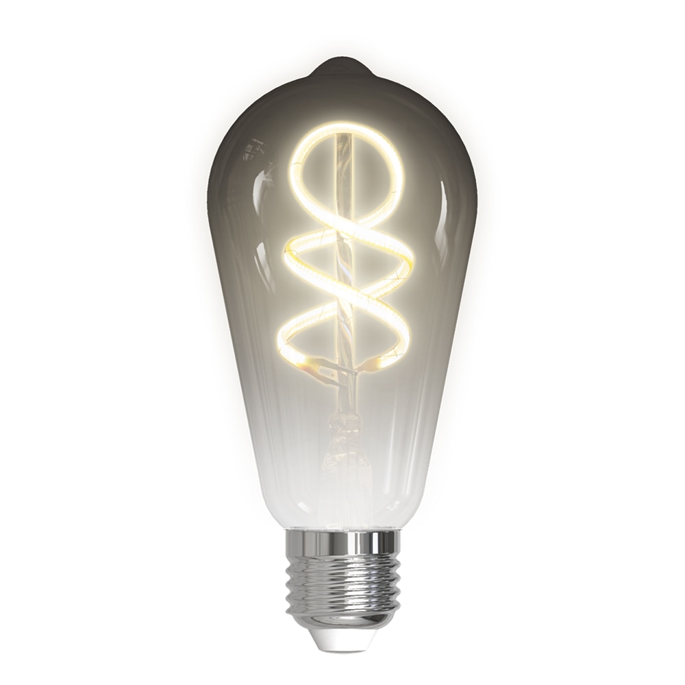 Bec inteligent cu filament spiralat LED - DELTACO Smart Home ST64, E27 ...