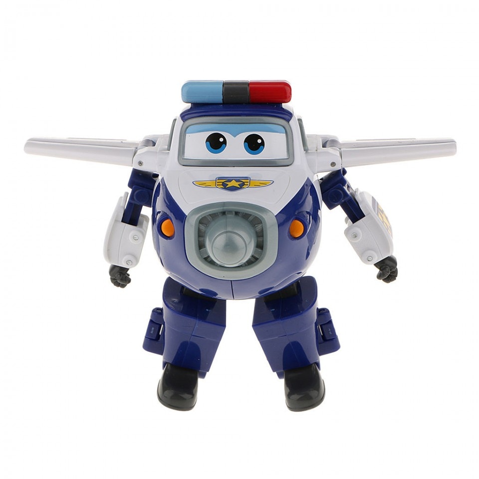 Robot avion Super Paul, transformabil, figurina Super WINGS 5 CM - eMAG.ro