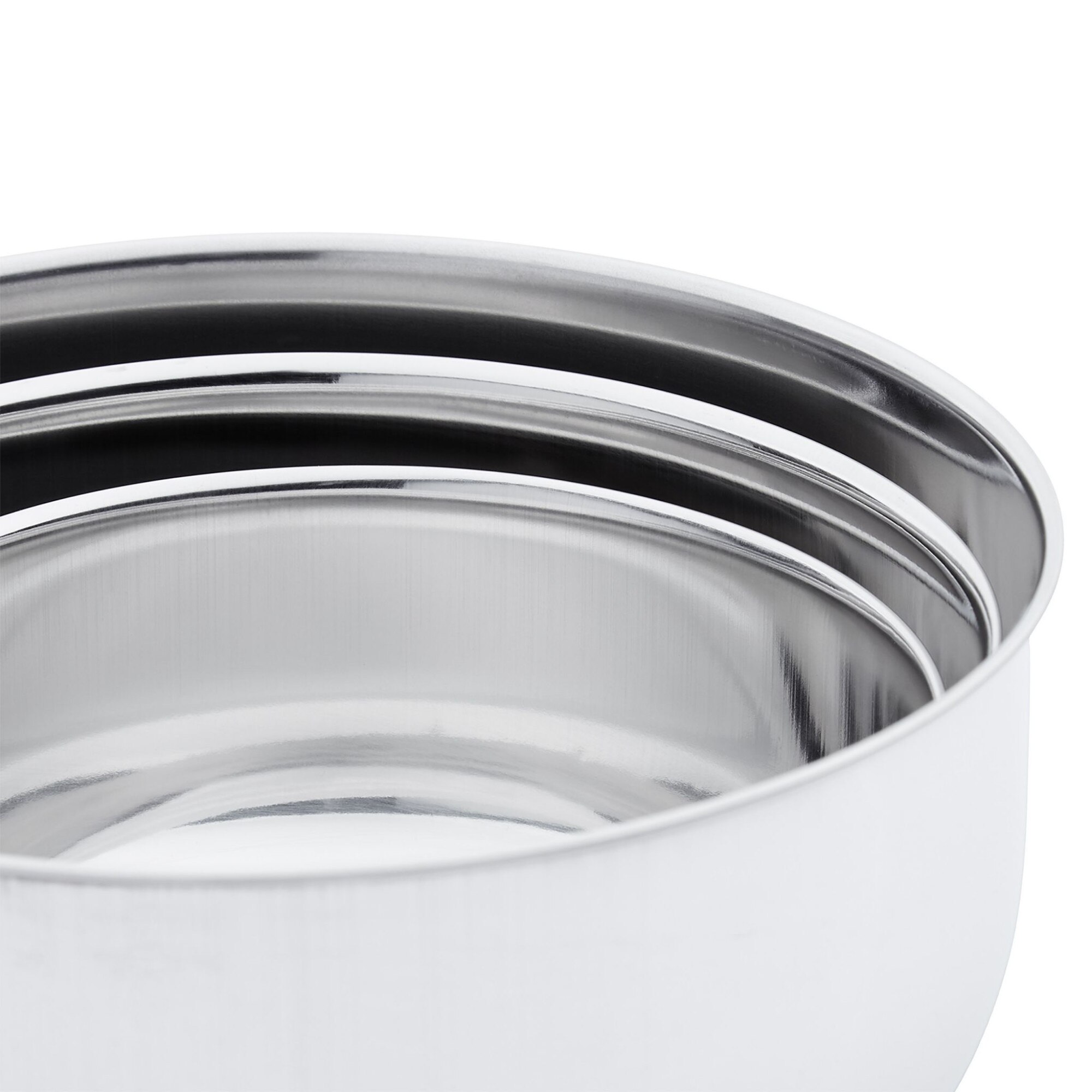 Set 3 boluri cu capac, Relaxdays, din inox, albastru - eMAG.ro