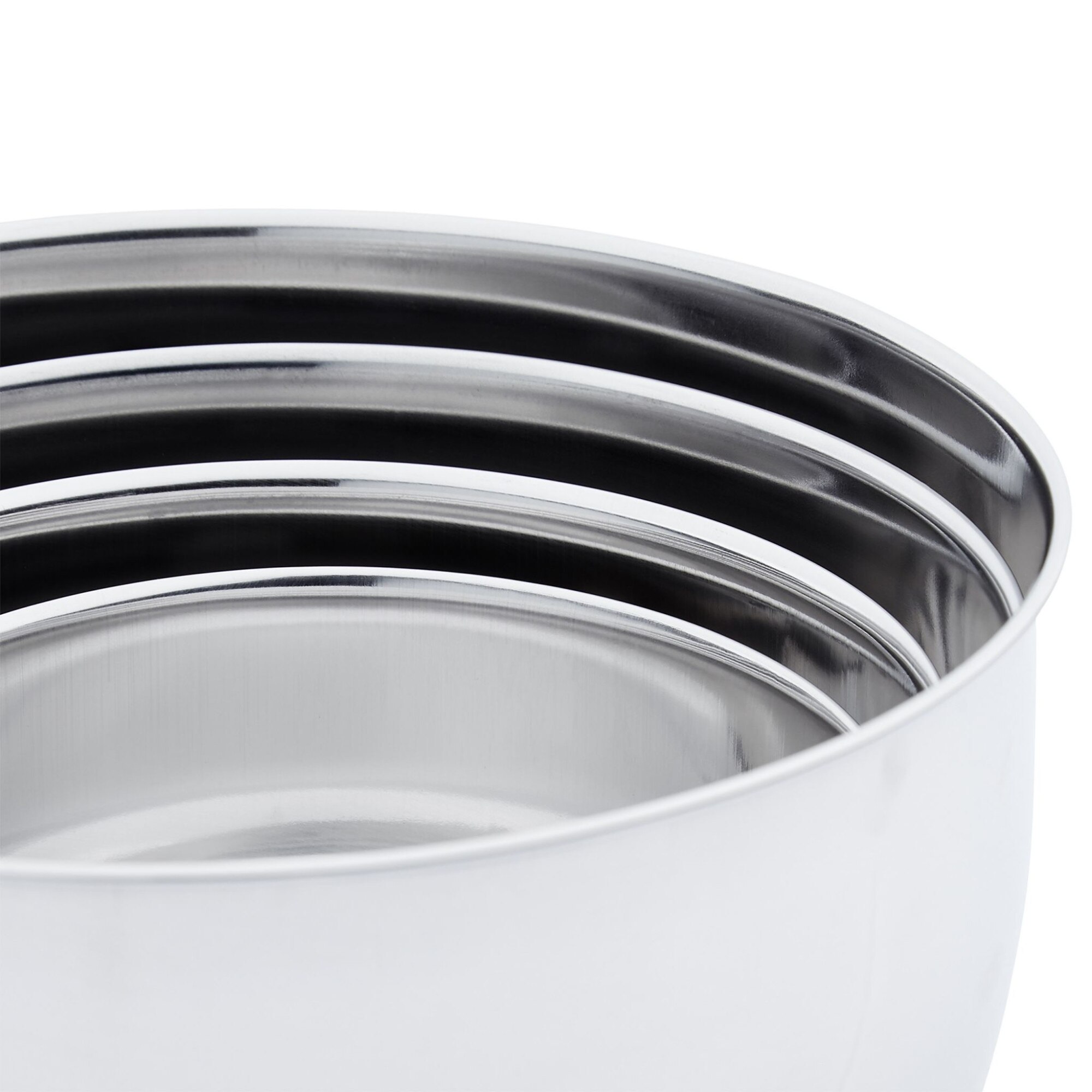 Set 4 boluri cu capac, Relaxdays, din inox, albastru - eMAG.ro
