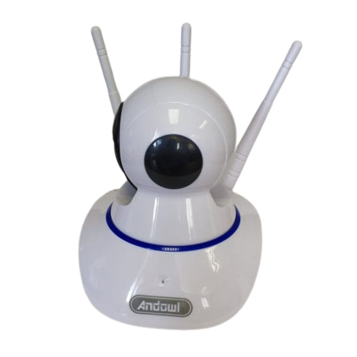 Camera de supraveghere Andowl Q-S3, WiFi, FullHD, 5MP, alb - eMAG.ro