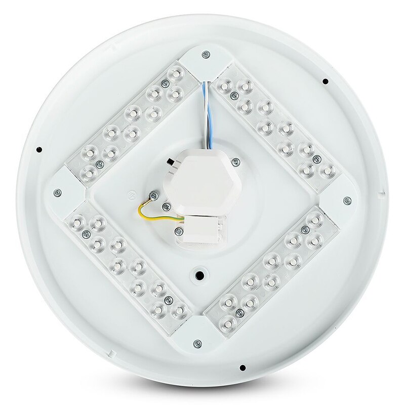 Plafoniera LED 24W, aspect instelat, culoare interschimbabila 3in1 ...