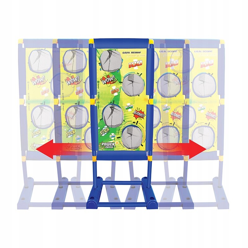 Set de tinte de tir mobile cu pistol si bile, Multicolor - eMAG.ro