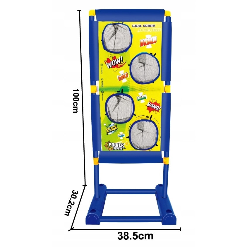 Set de tinte de tir mobile cu pistol si bile, Multicolor - eMAG.ro