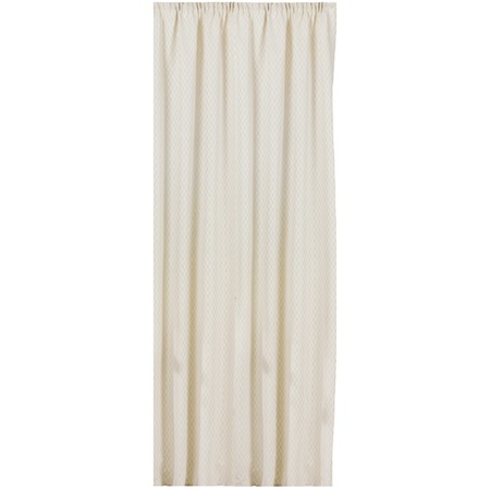 Set 2 Draperii, Model "Geometric Crem", 270X220 - eMAG.ro