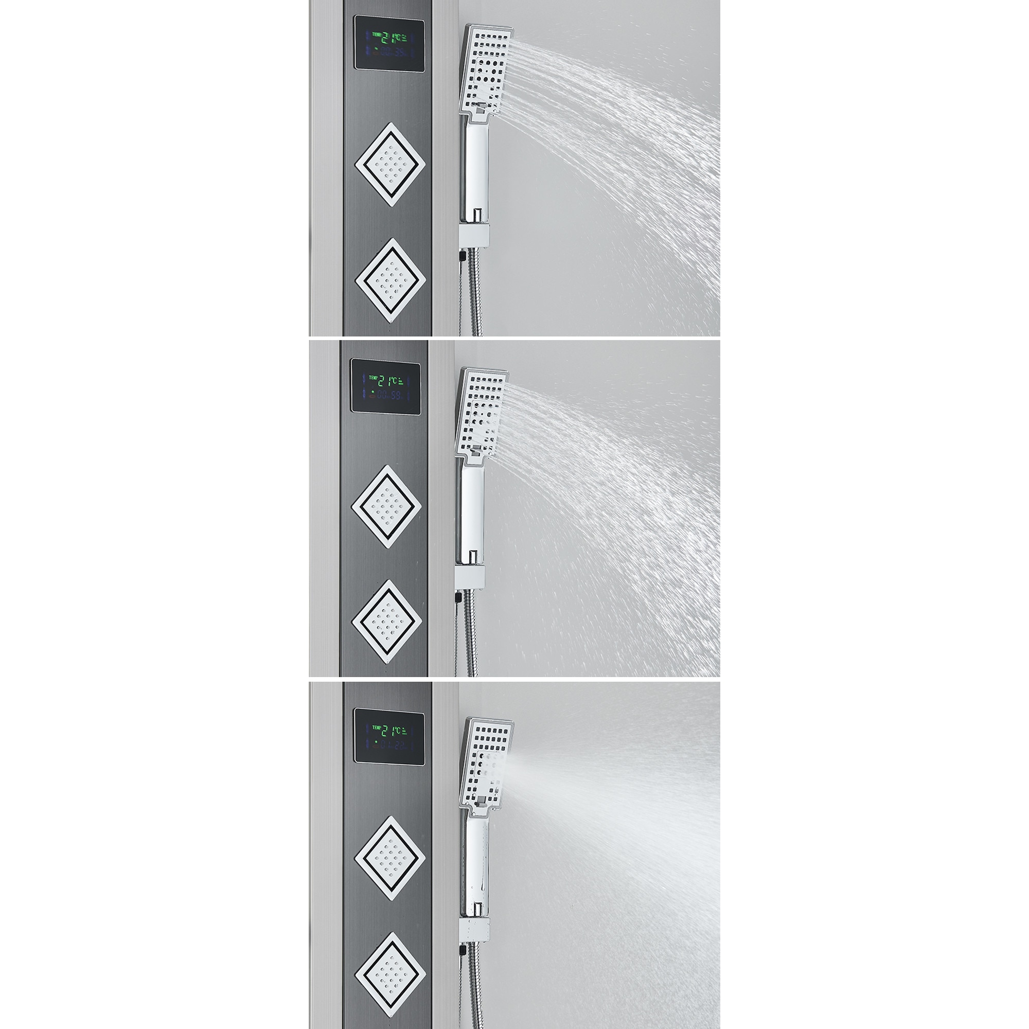 Panel dus, Blackswan, Tip M9006 model negru cu LED, afisaj digital ...