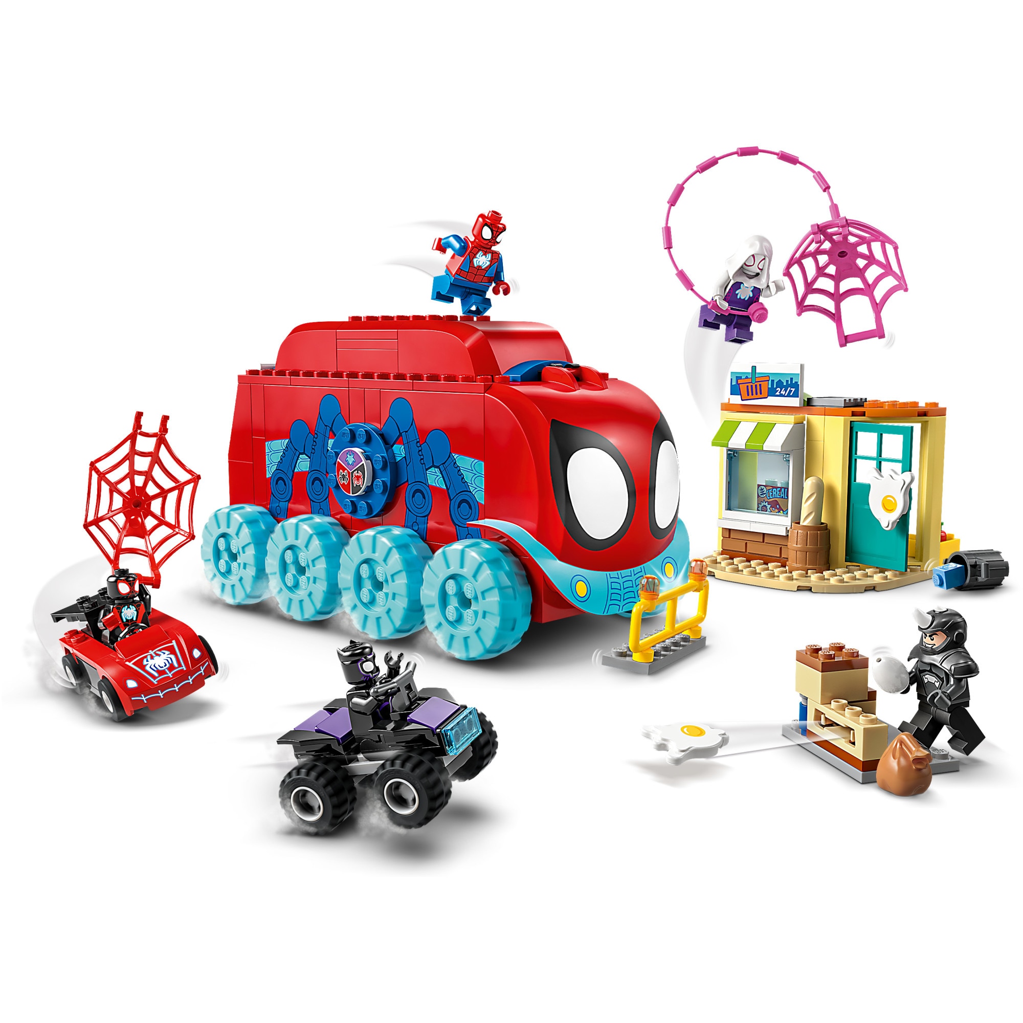 LEGO® Super Heroes - Spidey's Team Mobile Headquarters 10791, 187 части ...