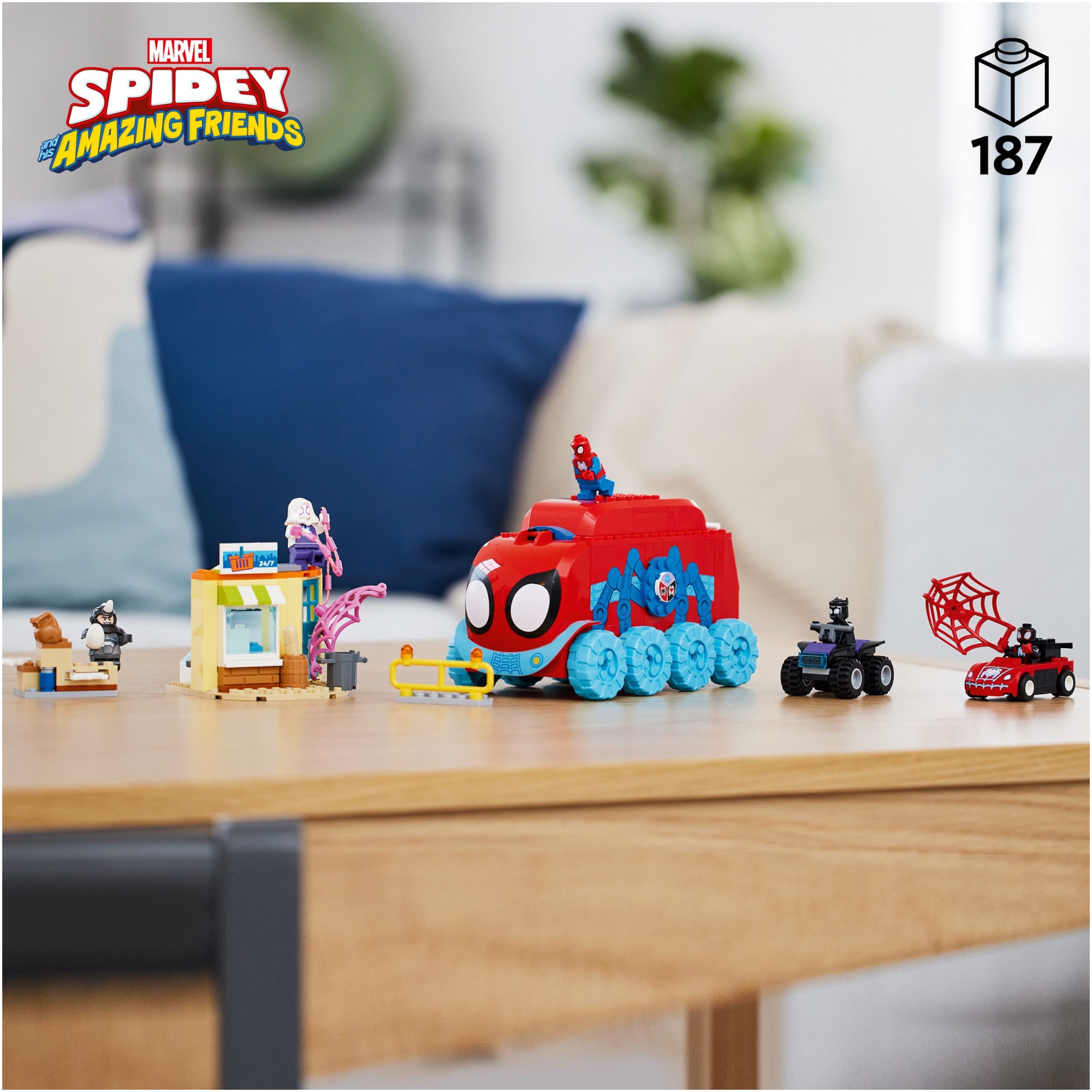 LEGO® Super Heroes - Spidey's Team Mobile Headquarters 10791, 187 части ...