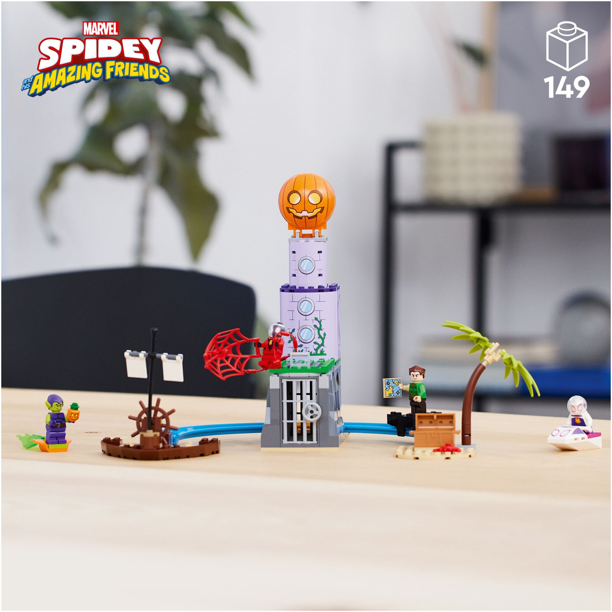 LEGO® Super Heroes - Echipa lui Spidey la farul lui Green Goblin 10790 ...