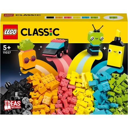 LEGO® Classic - Creative fun with neon lights 11027, 333 части - eMAG.bg