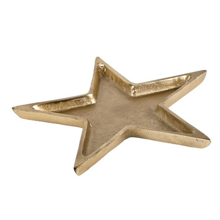 Sfesnic in forma de stea, Witek Home, Aliaj metalic, Auriu - eMAG.ro