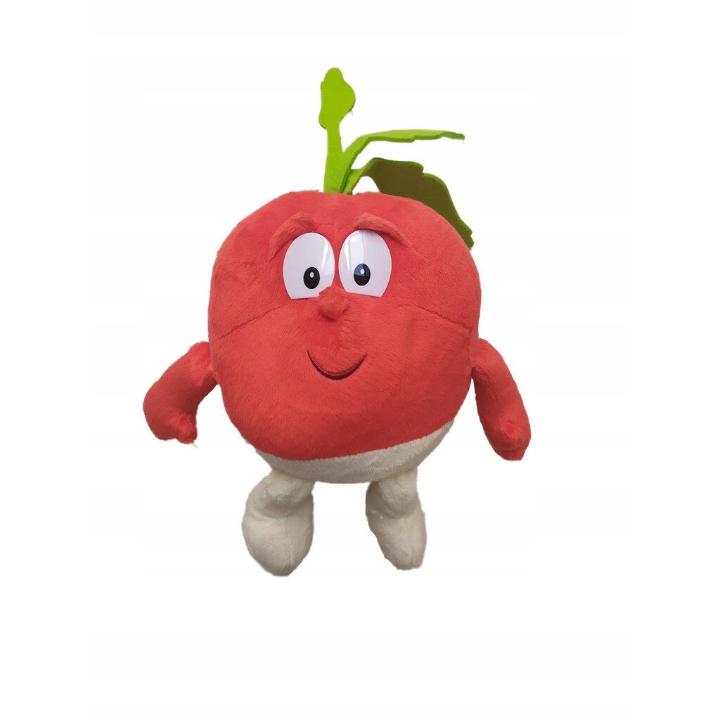 Jucarie de plus ridiche, 27 cm, Rosu/Alb - eMAG.ro