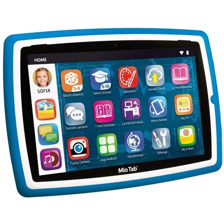 Tableta Mio Tab 10, Quad-Core, 10", 1GB RAM, 16GB, Wi-Fi, Blue - eMAG.ro