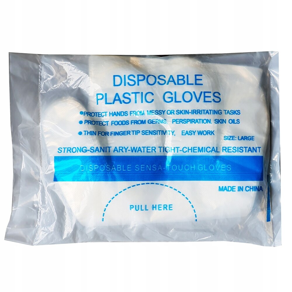 Set 100 manusi, Inny, Plastic, Transparent, L - eMAG.ro