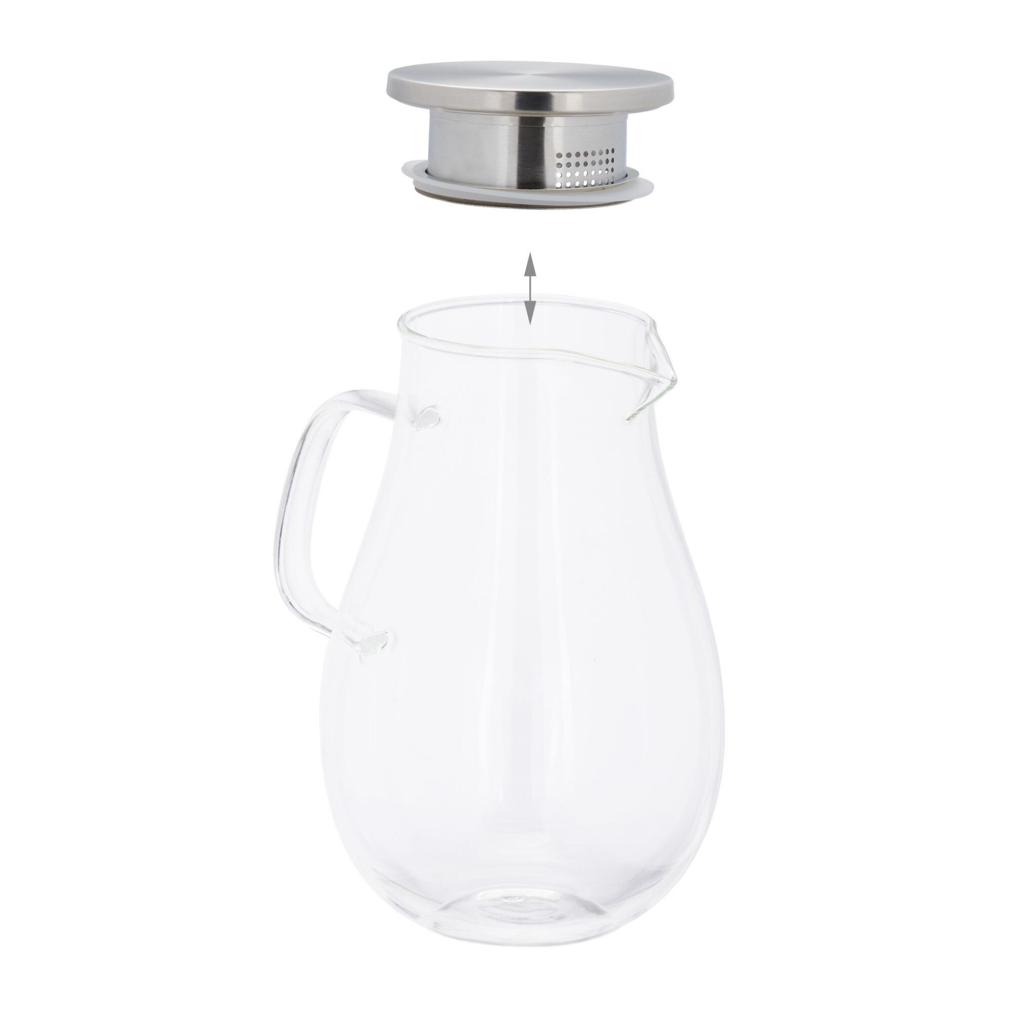 Carafa pentru limonada cu decantor, Relaxdays, 1.8 l - eMAG.ro