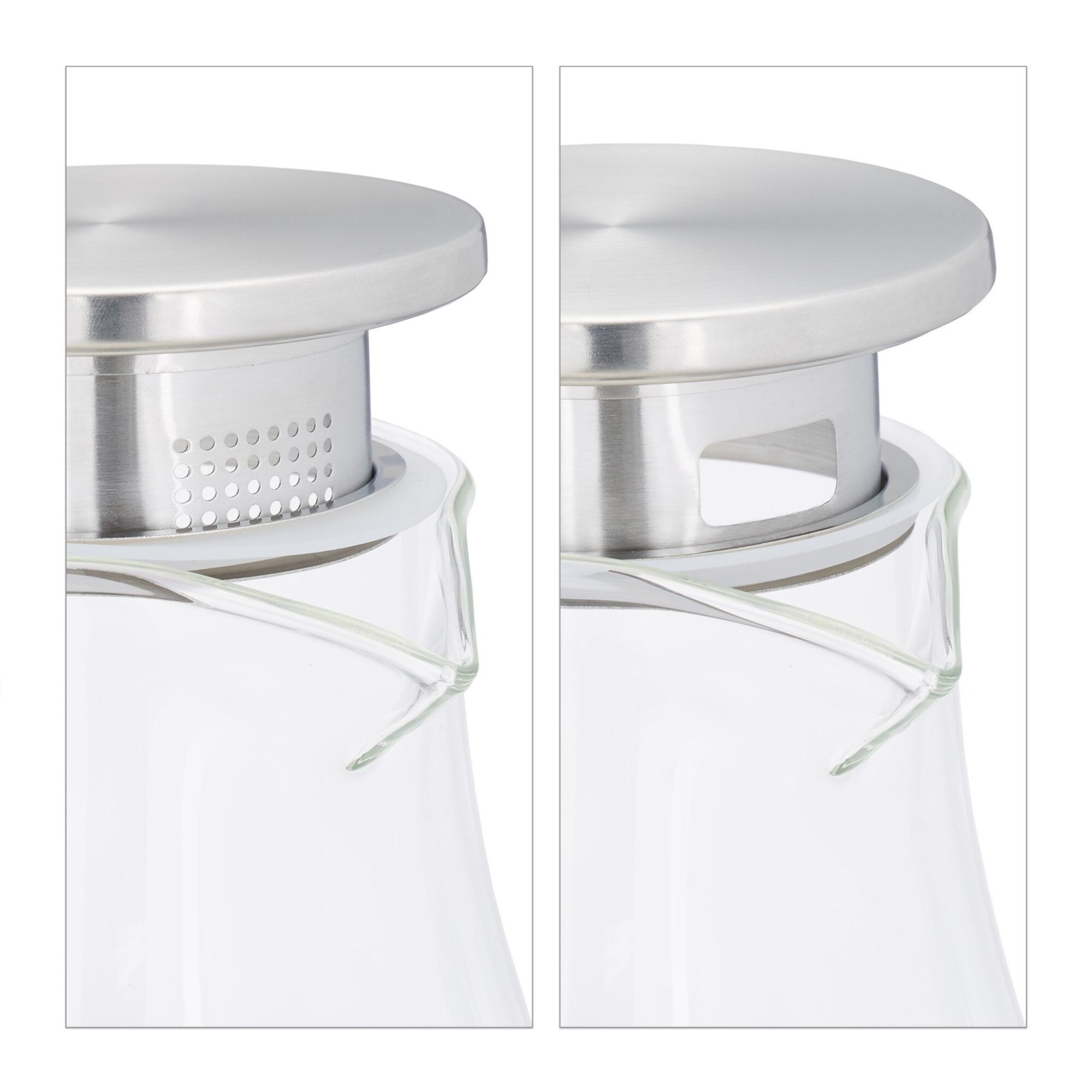 Carafa pentru limonada cu decantor, Relaxdays, 1.8 l - eMAG.ro