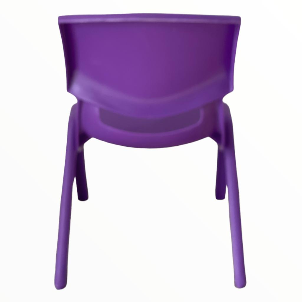 Scaun Plastic pentru copii, mov, 33x33x50 cm - eMAG.ro