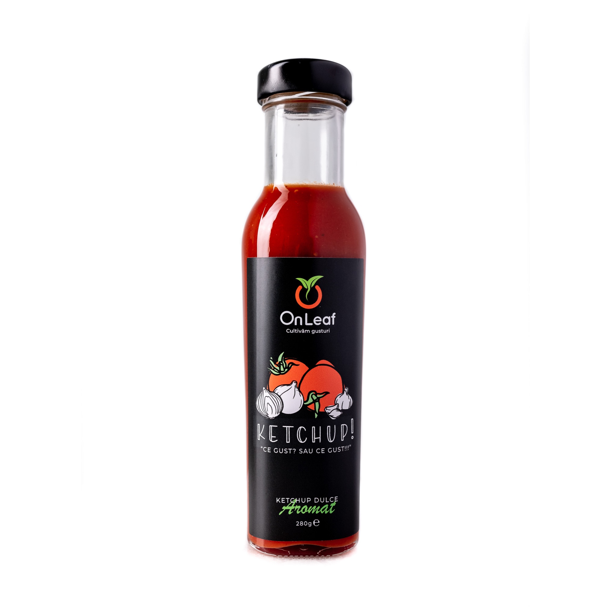 Ketchup !, Sos Dulce-Aromat, OnLeaf, 280 g - eMAG.ro