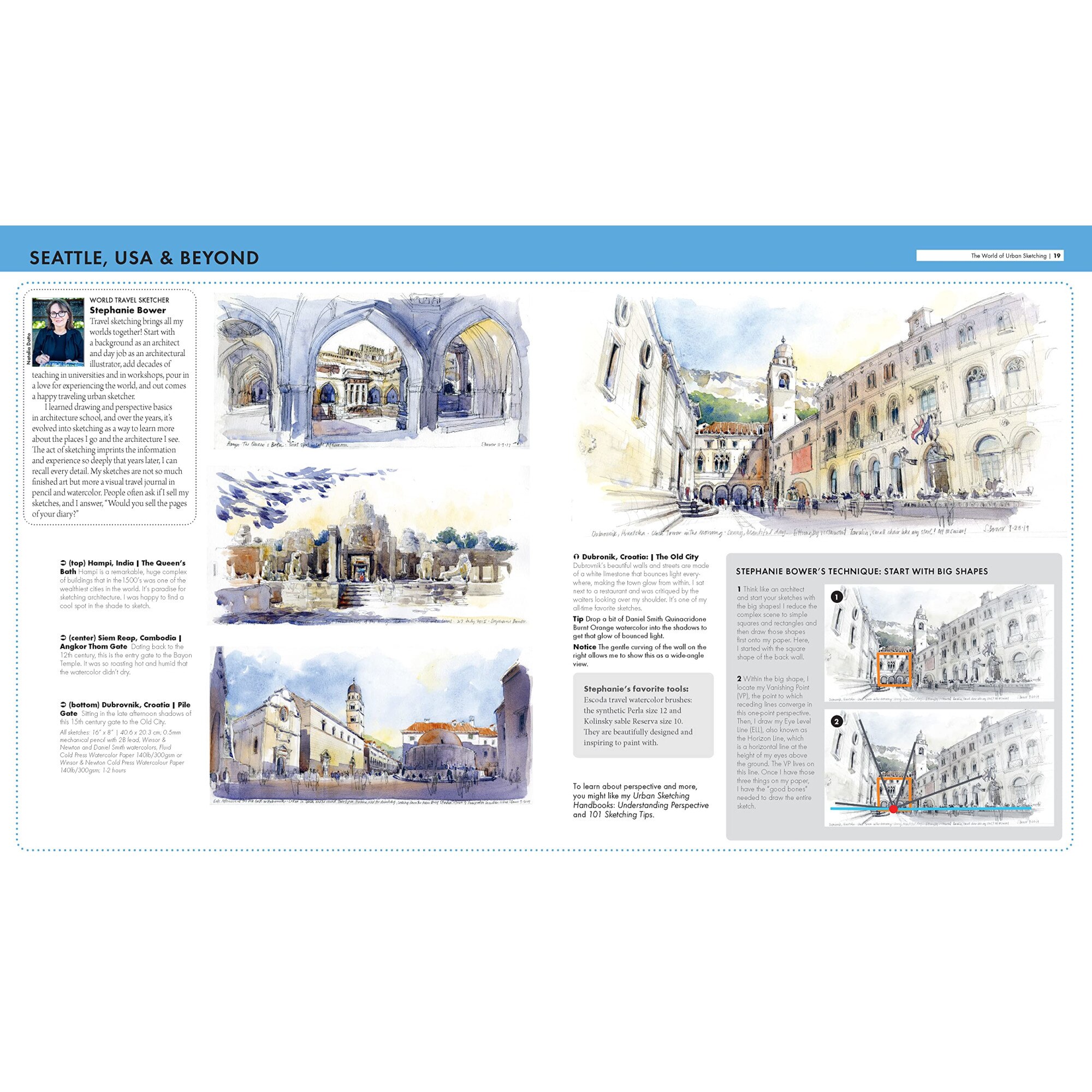 The World of Urban Sketching - Stephanie Bower - eMAG.ro