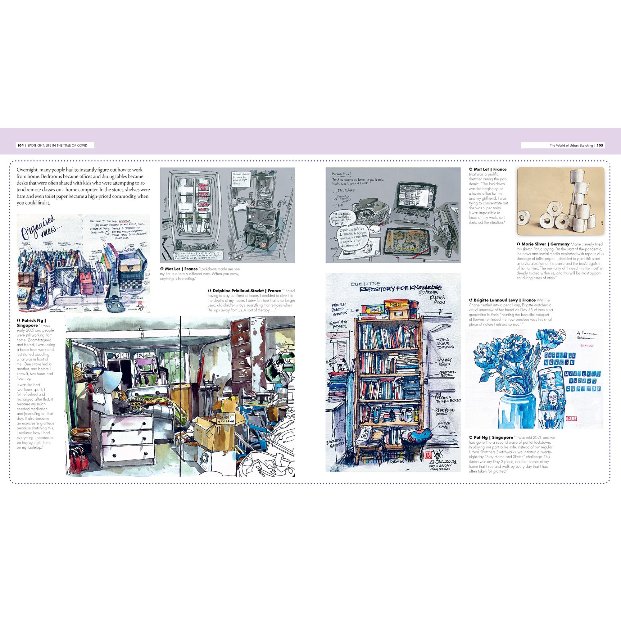 The World of Urban Sketching - Stephanie Bower - eMAG.ro