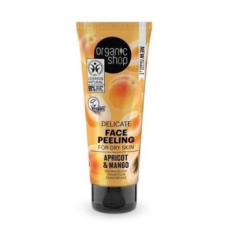 Peeling delicat pentru ten uscat Apricot Mango, 75ml - Organic Shop ...