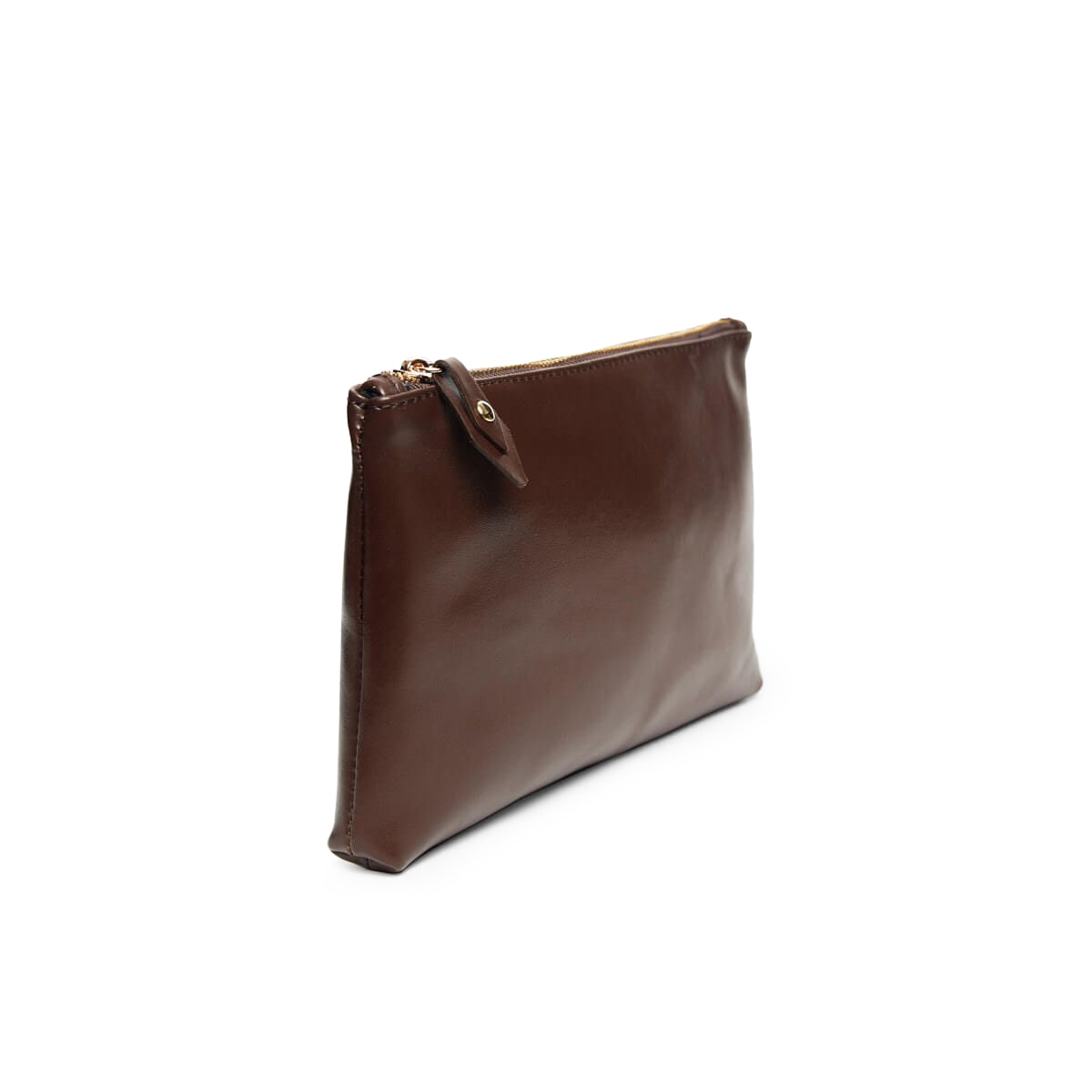 Portfard piele, ANNA FELLINI, St. Moritz maro, 23 x 3 x 15 cm - eMAG.ro