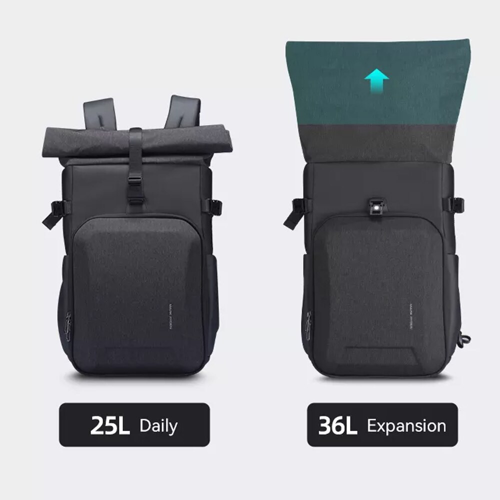 Rucsac barbati Mark Ryden pentru aparat foto si laptop cu extensie de ...