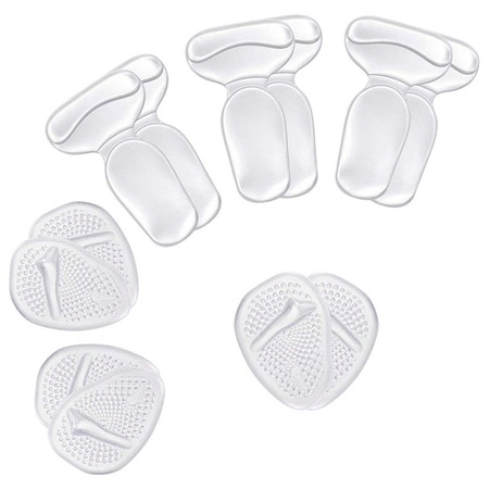 Set 6 Branturi din silicon si tampoane metatarsiene pentru calcai ...