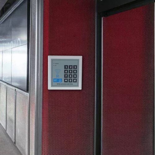Set sistem control acces cartela si parola RFID MJ006 - eMAG.ro