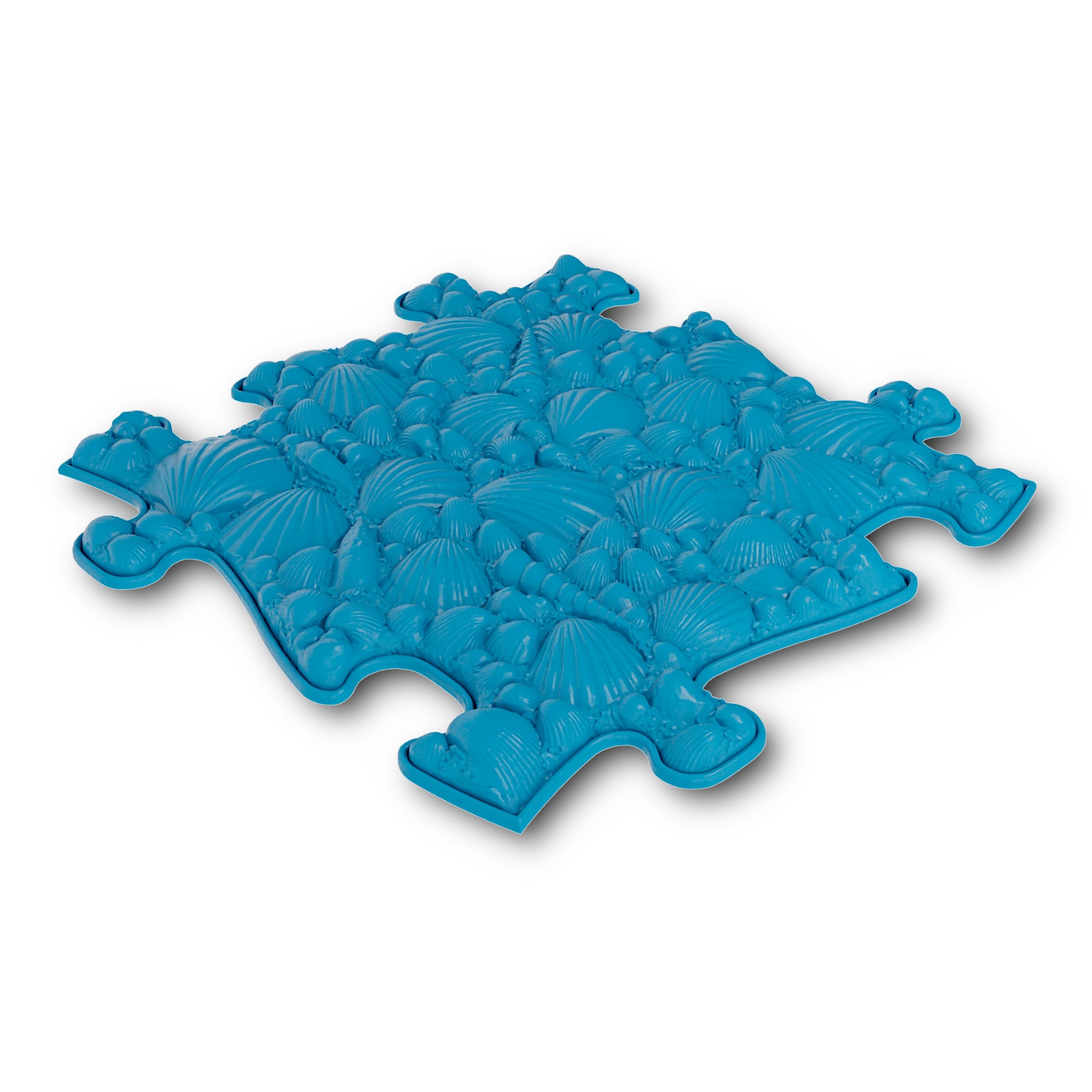 Set covor tip puzzle, Muffik, 11 Elemente, Albastru/Verde - eMAG.ro