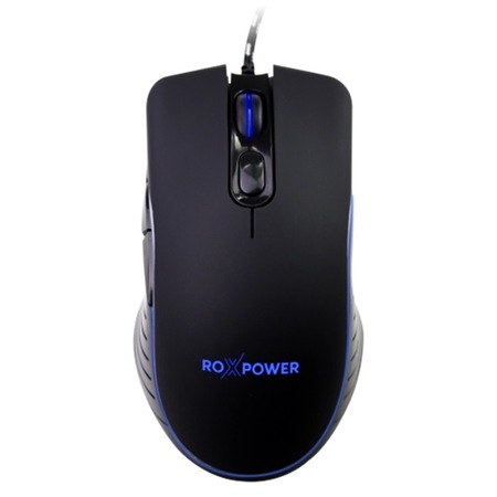 Mouse Gaming USB, Roxpower, RGB, Negru - eMAG.ro