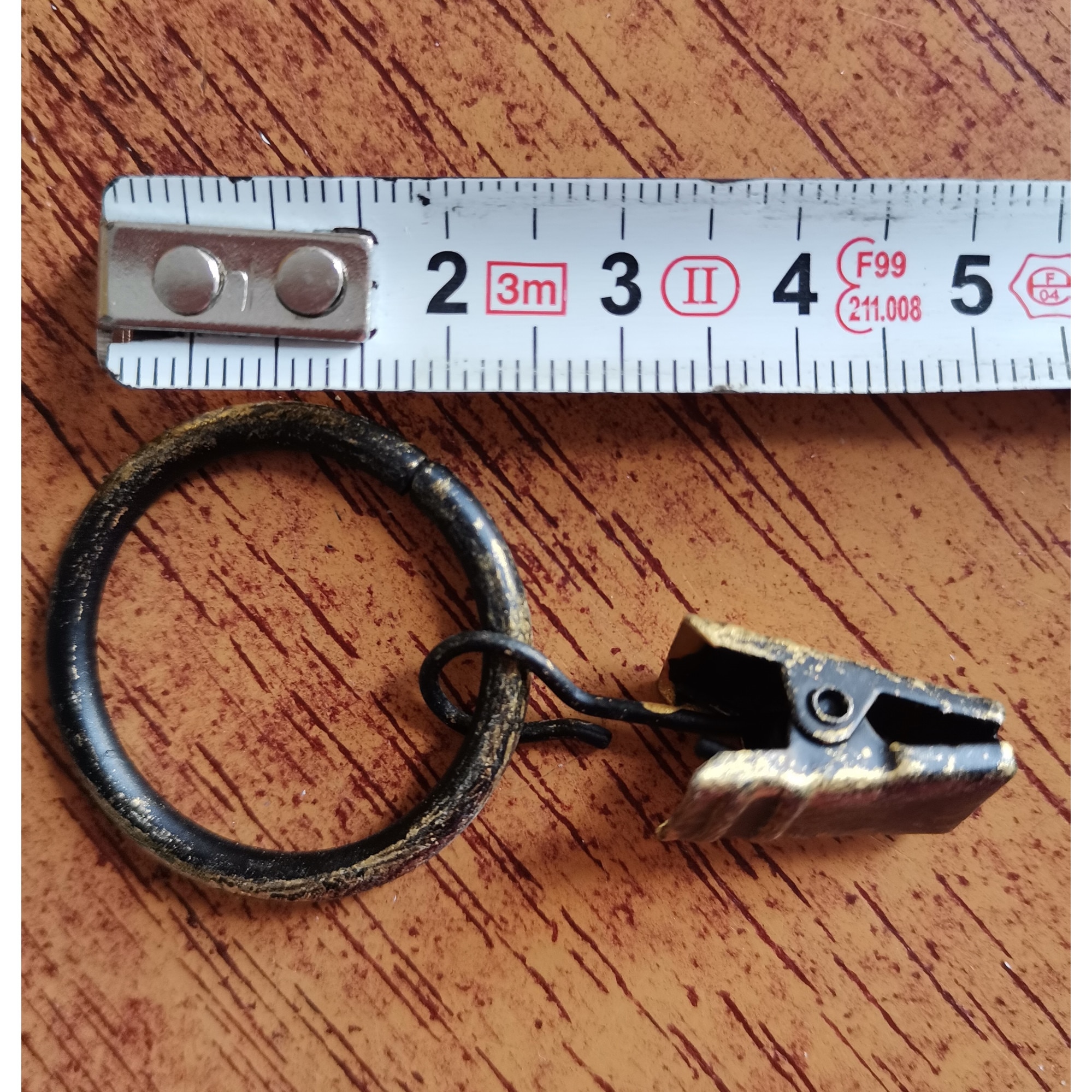 Set cu 5 inele cu cleme din metal pentru galerie 16mm - eMAG.ro