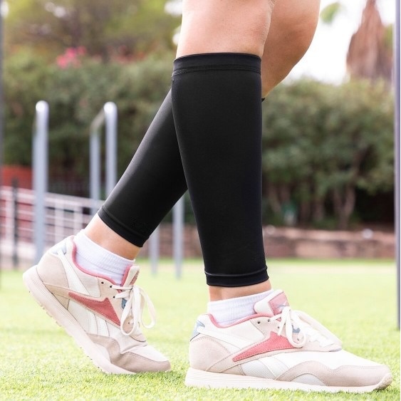 Bellfyd® компресионни ръкави за прасеца 2 единици опора и топлина по време на бягане за