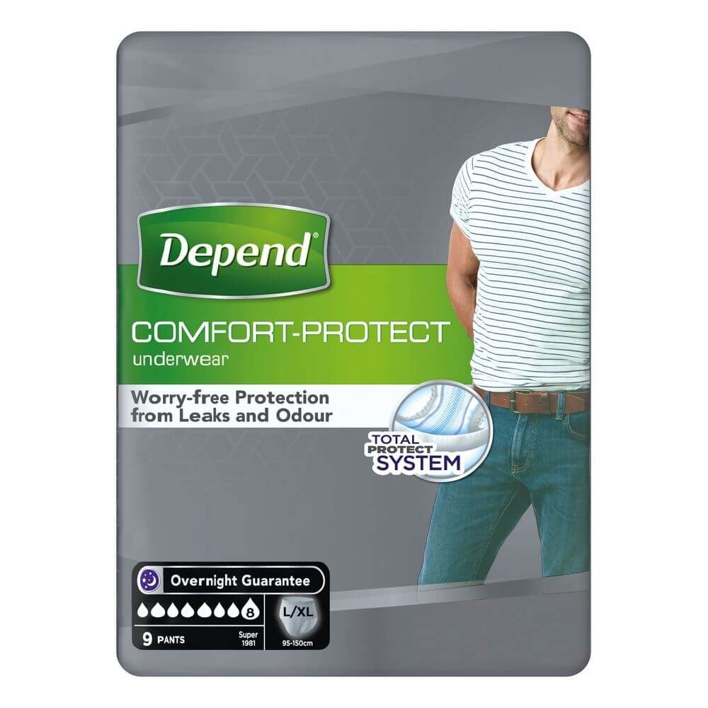 Комплект 9 супер абсорбиращи бикини Depend Homen Comfort Protect ...