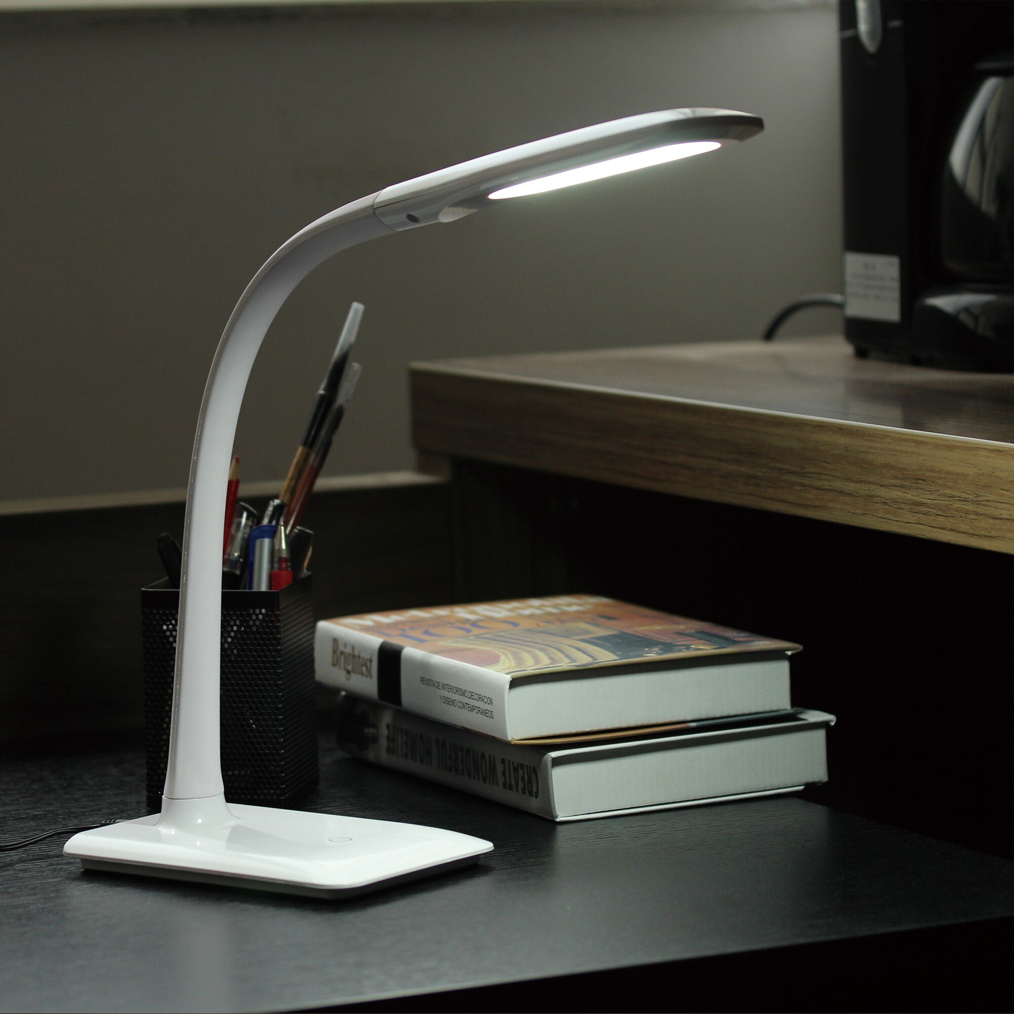 Veioza LED, 5W, 550lm, dimabila, 4 trepte de lumina, control tactil ...