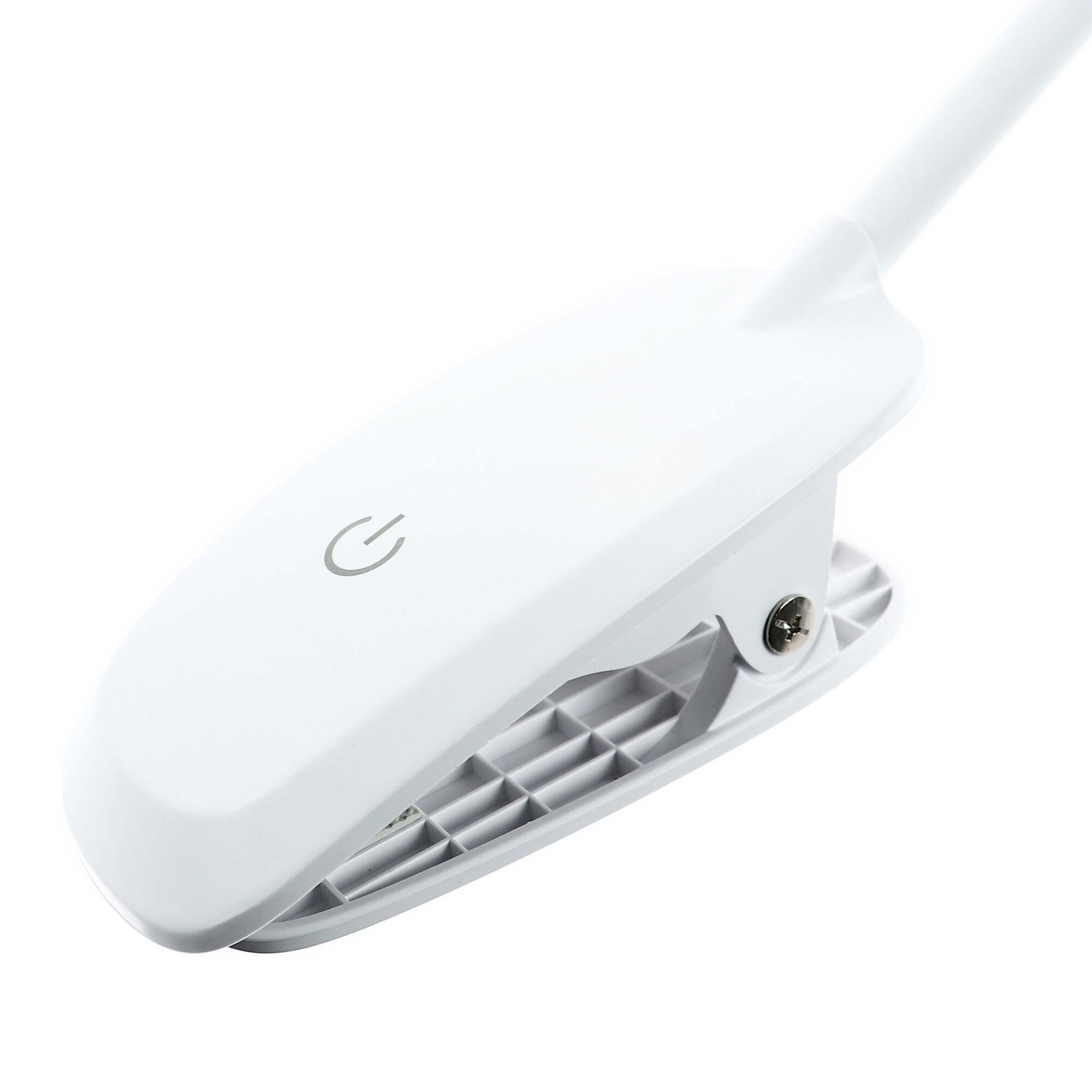 Veioza LED cu clips, 5W, 200lm, lumina neutra 4000 K, USB, functie ...