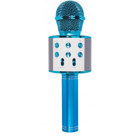 Microfon karaoke copii, wireless, cu acumulator, compatibil cu iOS si ...