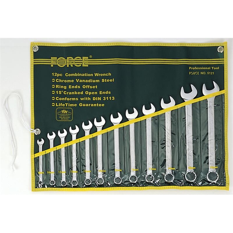 Комплект комбинирани ключове Force Tools 12 бр - eMAG.bg