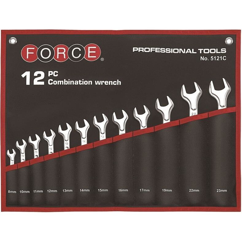 Комплект комбинирани ключове Force Tools 12 бр - eMAG.bg
